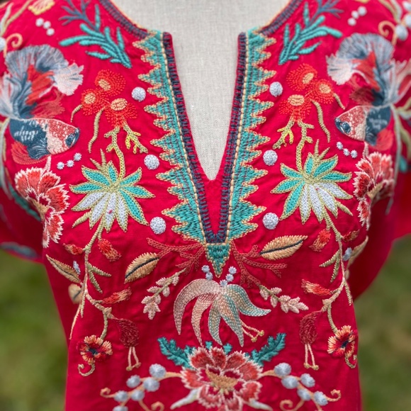 Johnny Was | Dresses | Johnny Was Linen Dress | Poshmark